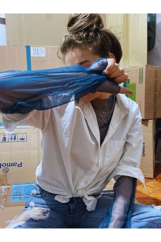 How To Make A Self-Drafted Layering Mesh Top - Doors And Floors