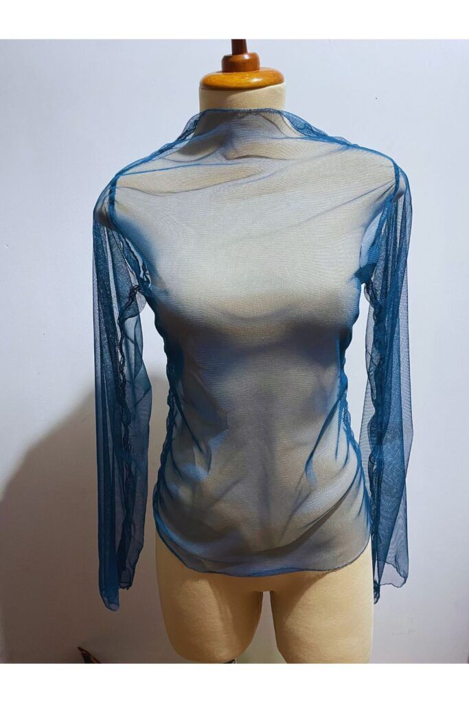 How To Make A Self-Drafted Layering Mesh Top - Doors And Floors