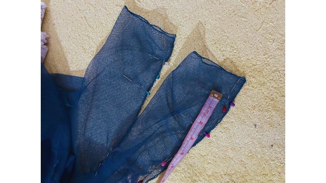 How To Make A Self-Drafted Layering Mesh Top - Doors And Floors