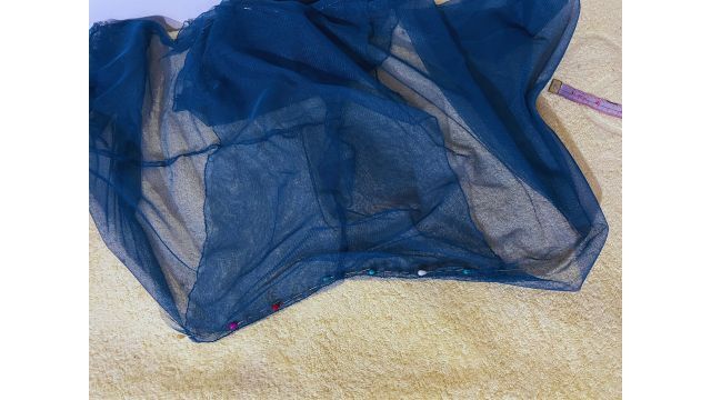 How To Make A Self-Drafted Layering Mesh Top - Doors And Floors