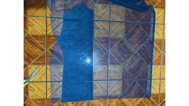 How To Make A Self-Drafted Layering Mesh Top - Doors And Floors