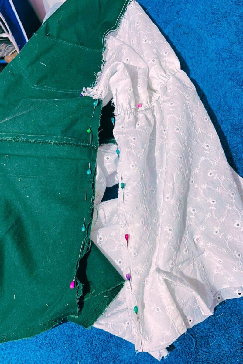 How To Make The Ultimate Upcycled Button-Up, Puffy Sleeve Top - Doors ...