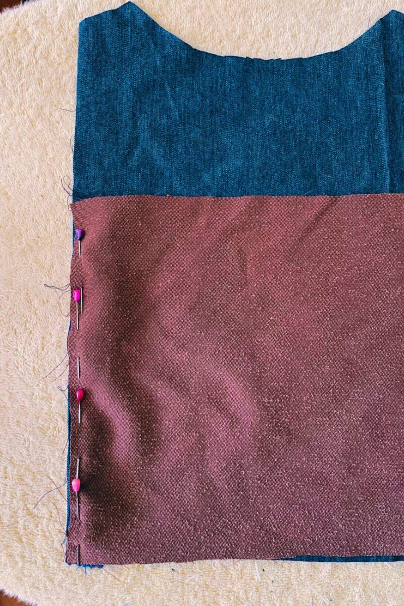 How To Make A Reversible Travel Vest - With Phone Pocket - Doors And Floors