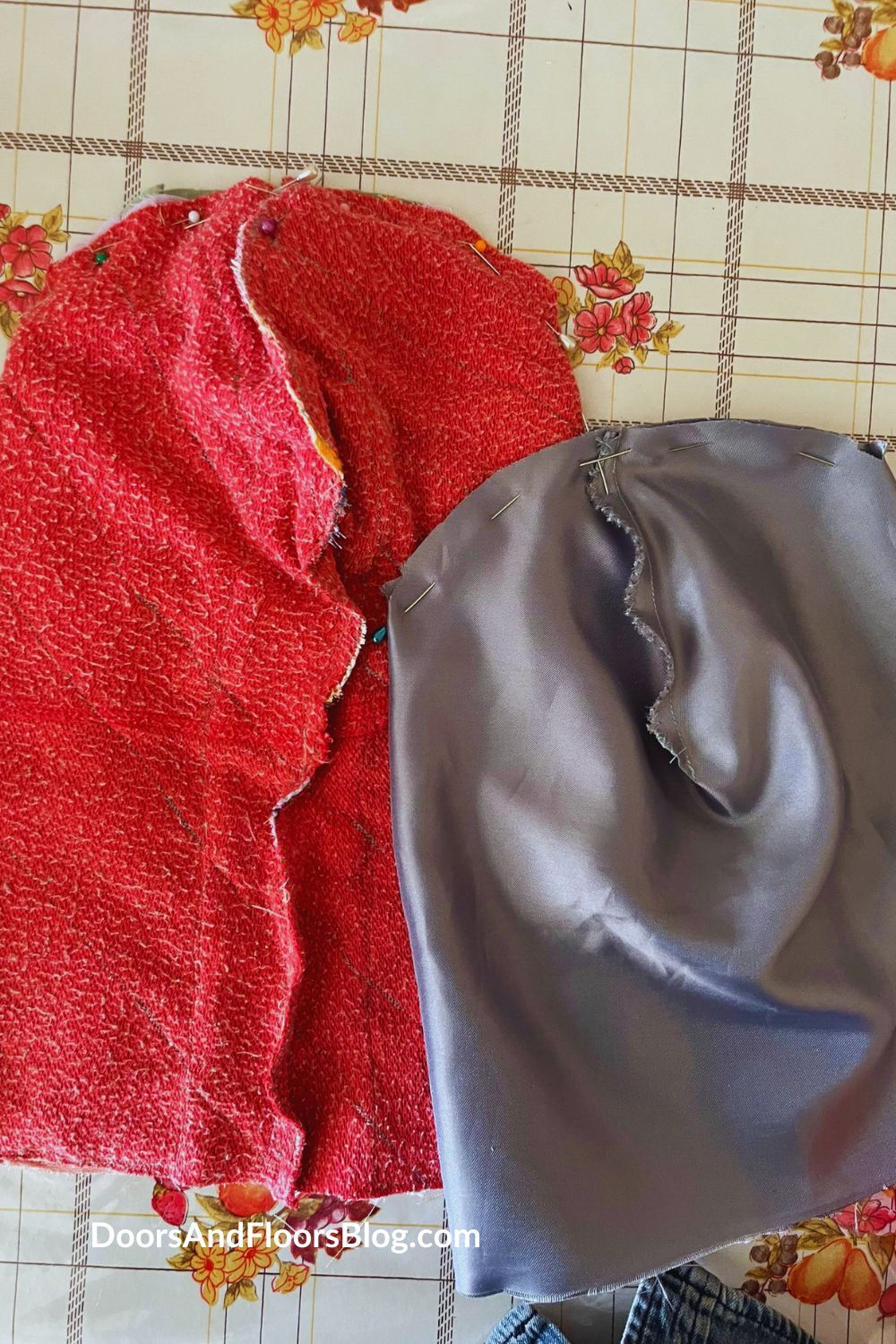 How To Make A Satin Lined Beanie From Fabric Scraps - Doors And Floors